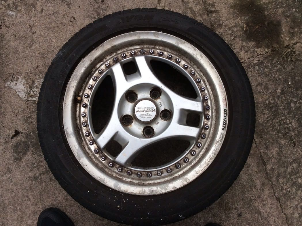 Super Advan SA3 staggered 16inch 3 spokes