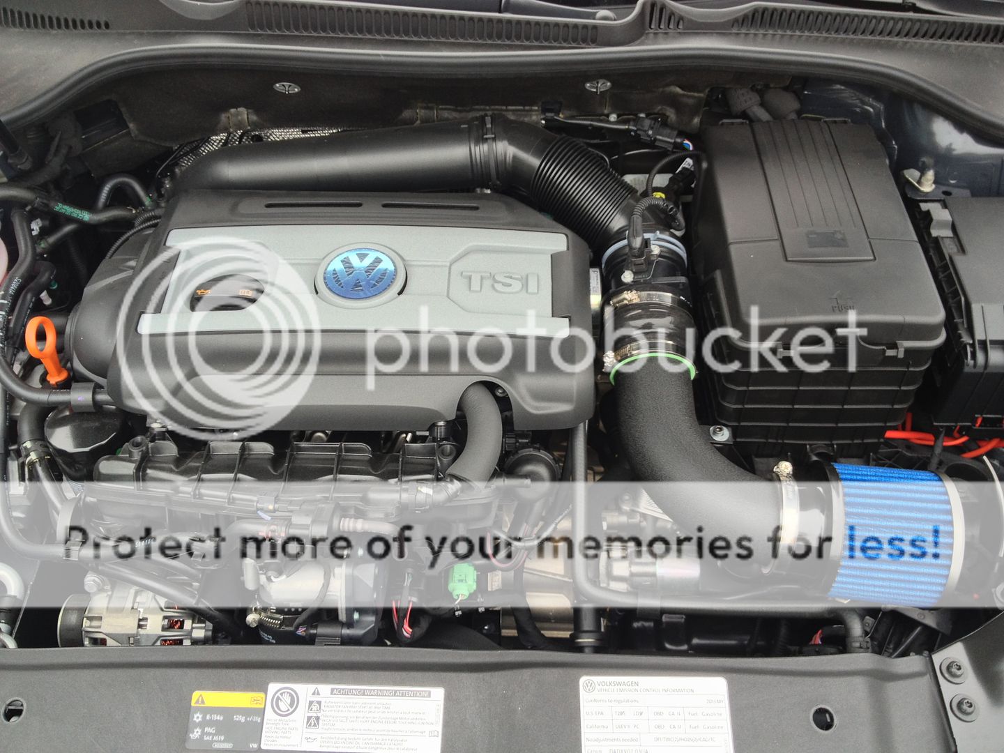 Cheap Cheap Intake DIY... | VW GTI MKVI Forum / VW Golf R Forum / VW ...