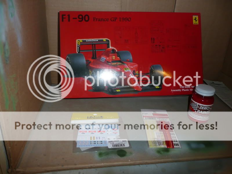 Fujimi Ferrari F190 French GP - Ferrari Group Build - Britmodeller.com