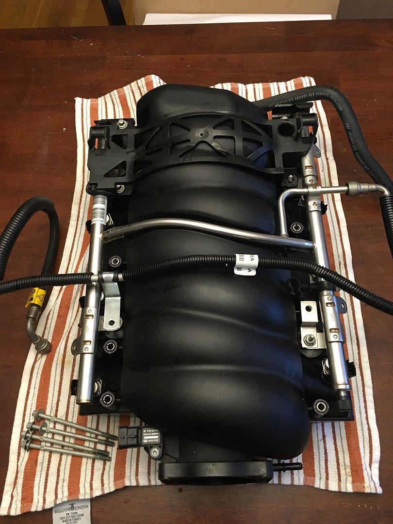 2011 Camaro SS LS3 Intake Manifold with Fuel Rails & injectors for Sale ...