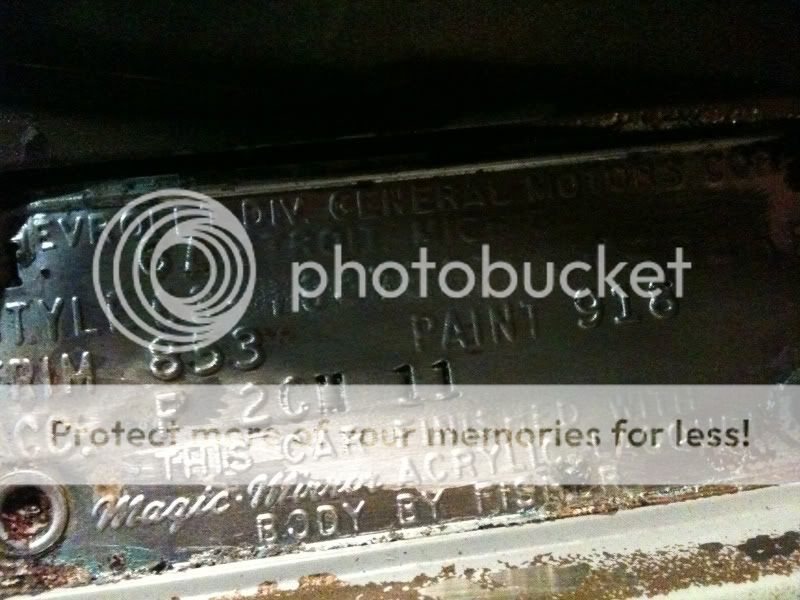 need some help decoding a trim tag - Chevy Message Forum - Restoration ...