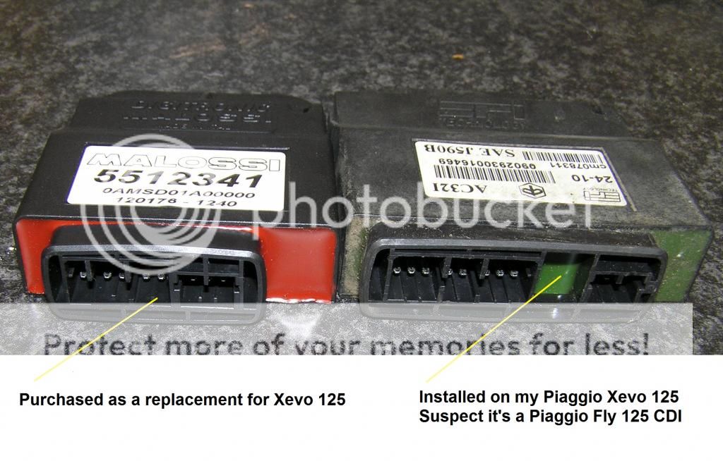 Modern Vespa : Piaggio Xevo 125 CDI install